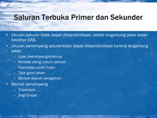 Sistem Drainase Kota | PPT