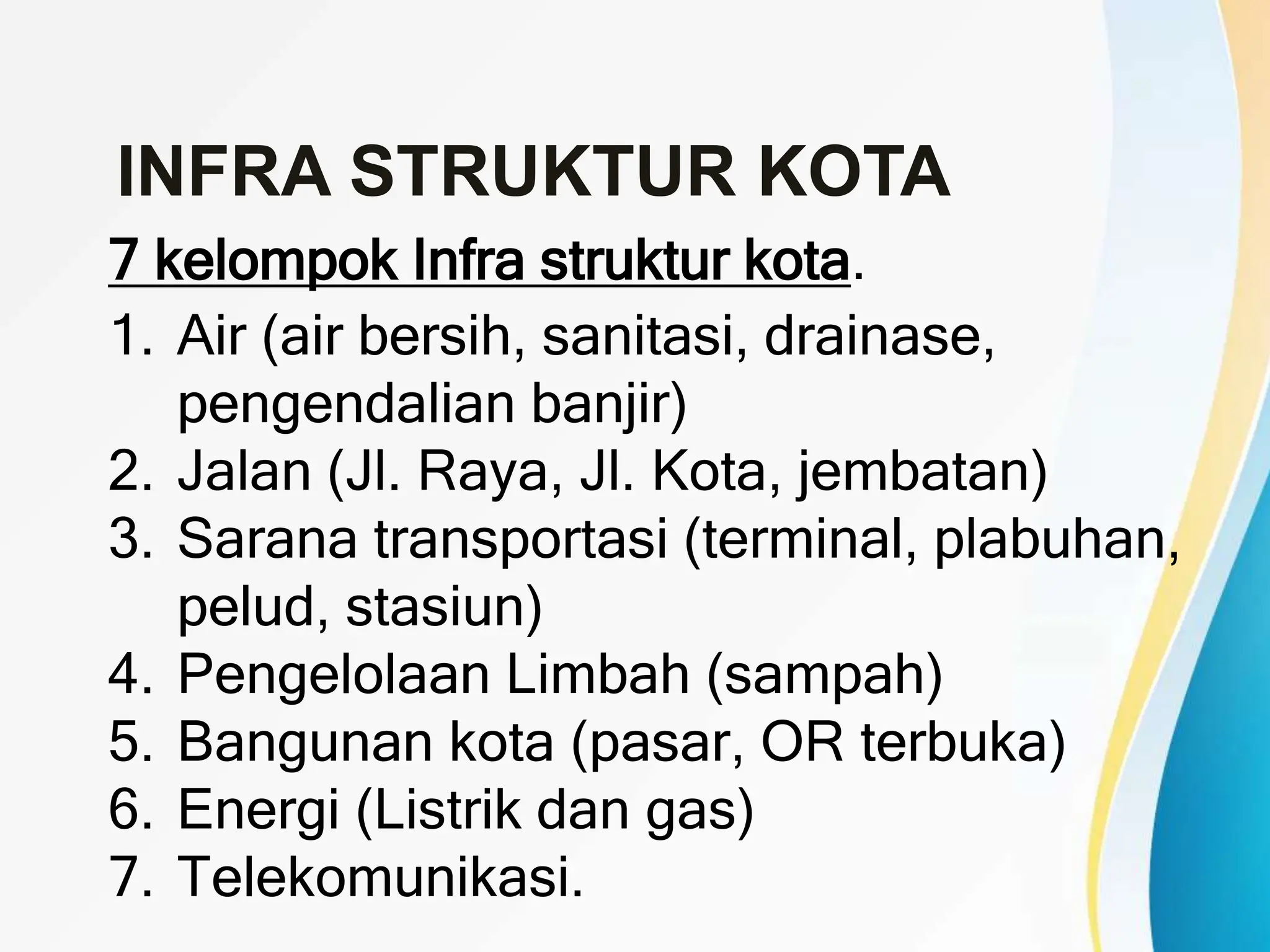 SISTEM DRAINASE PERKOTAAN (MAPEL. DESAIN JALAN DAN JEMBATAN) | PPT