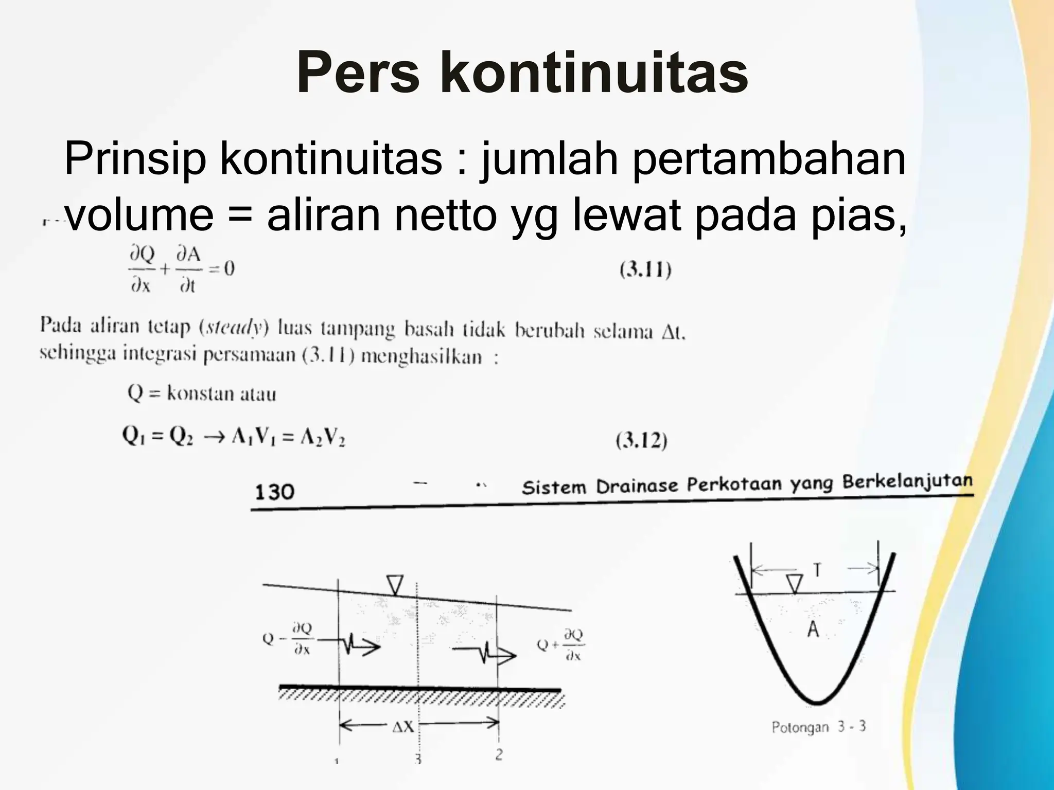SISTEM DRAINASE PERKOTAAN (MAPEL. DESAIN JALAN DAN JEMBATAN) | PPT