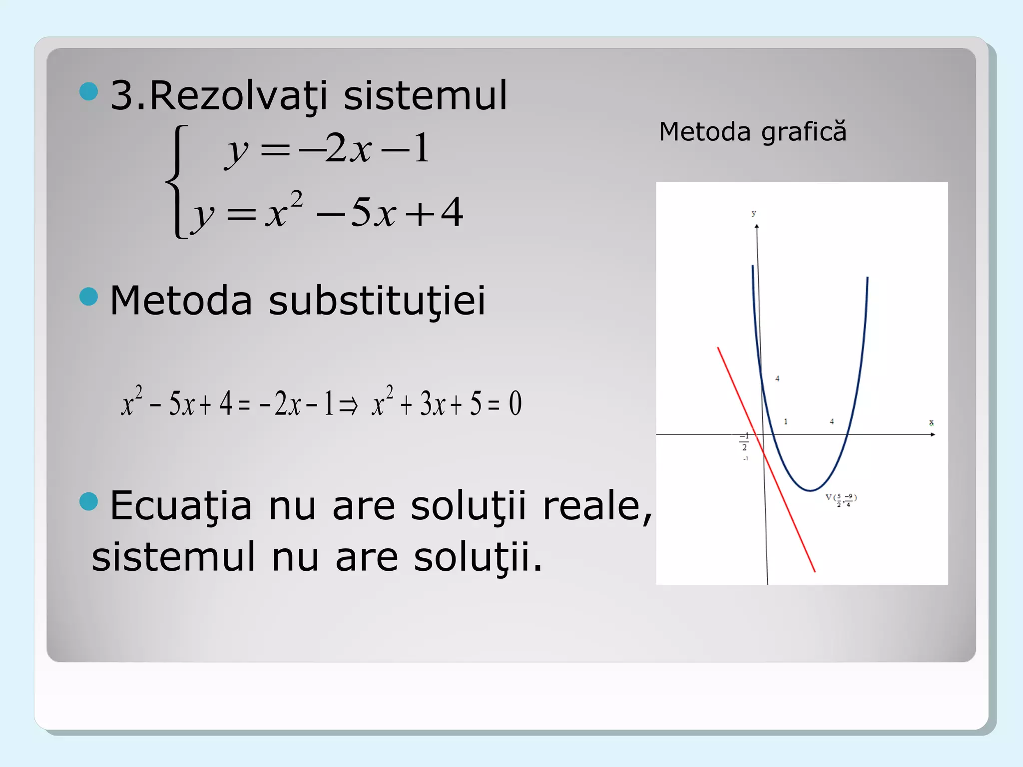 Sisteme de ecuatii | PPT