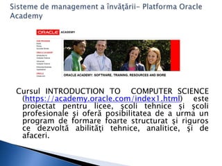 Sisteme de management a invatarii | PPT