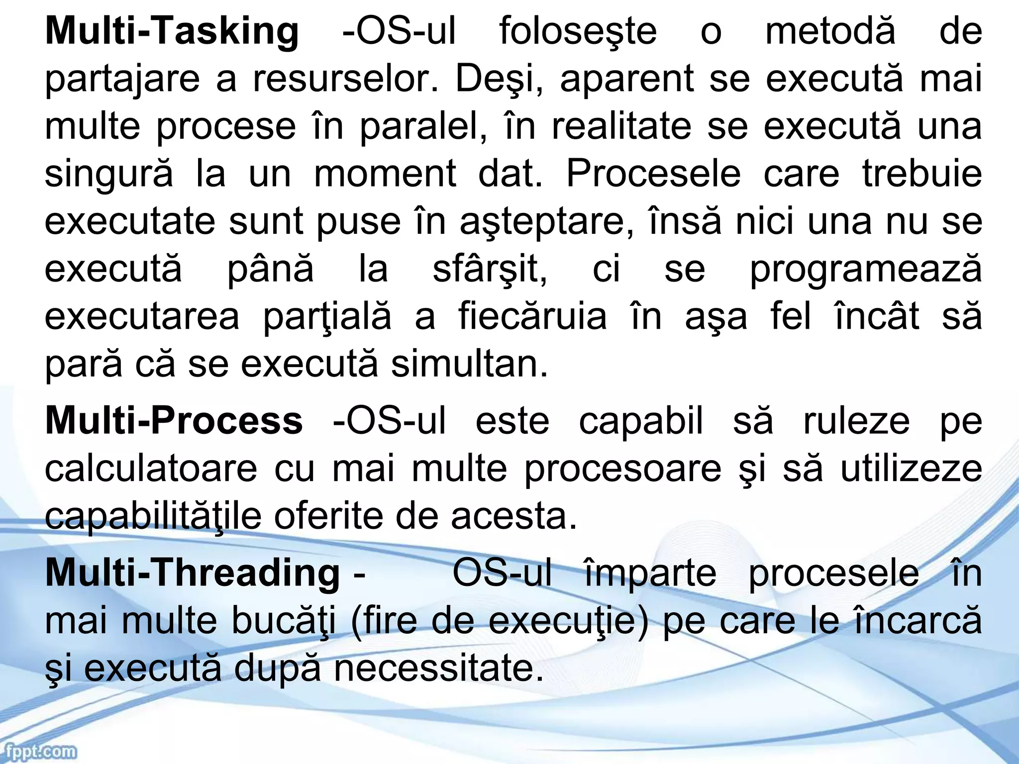 Sisteme de operare | PPTX