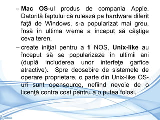 Sisteme de operare | PPTX