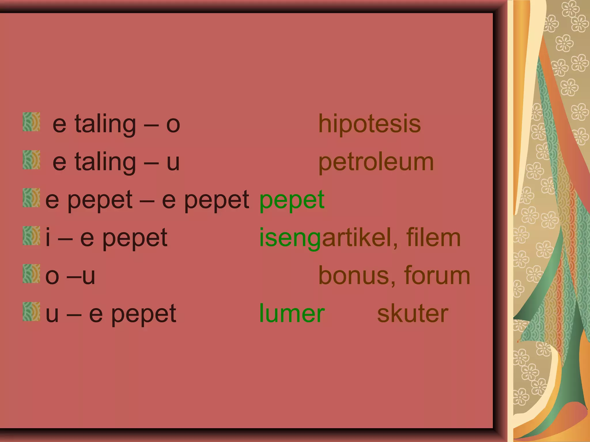 Sistem ejaan dalam bahasa melayu1 | PPT