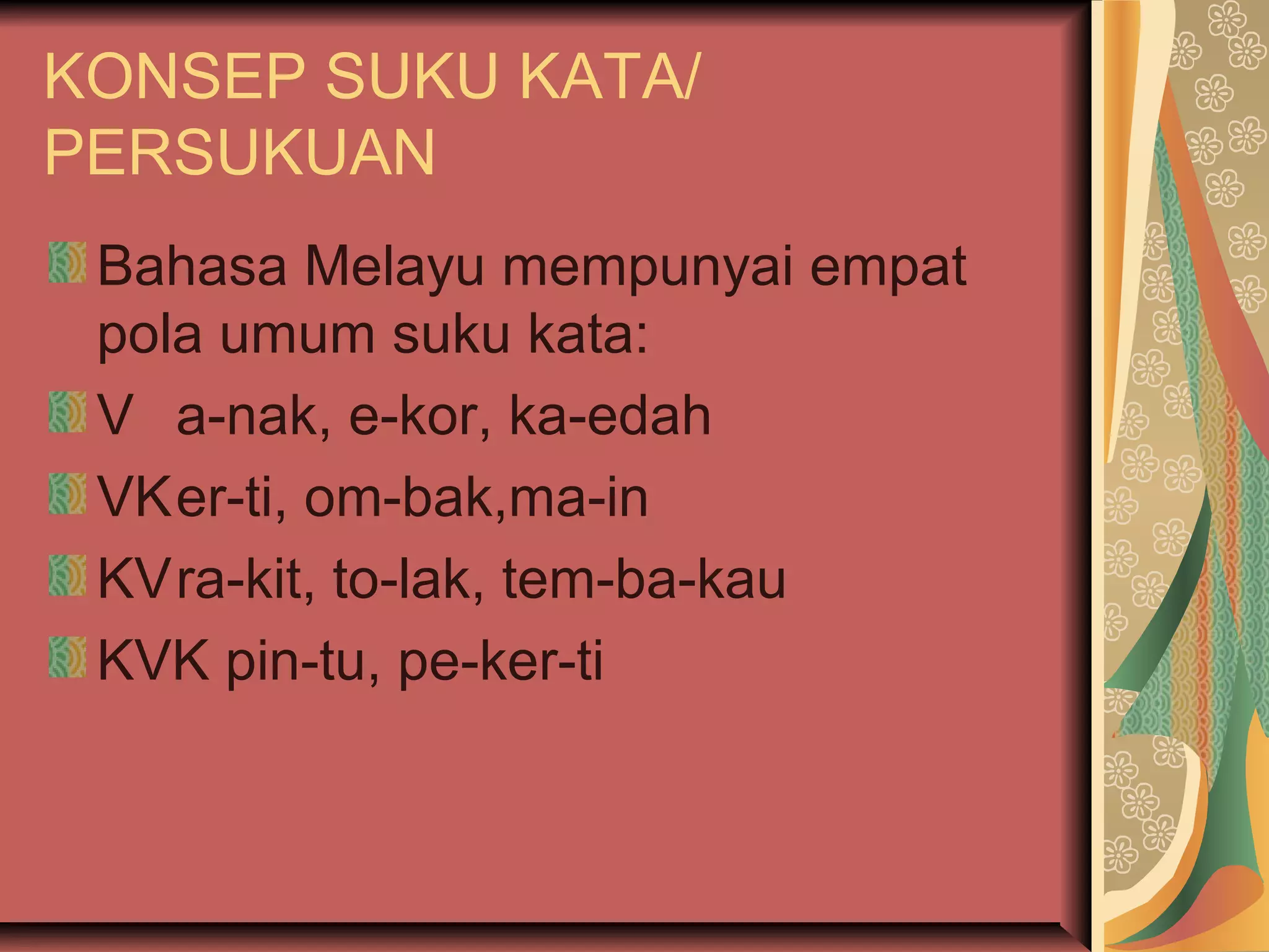 Sistem ejaan dalam bahasa melayu1 | PPT