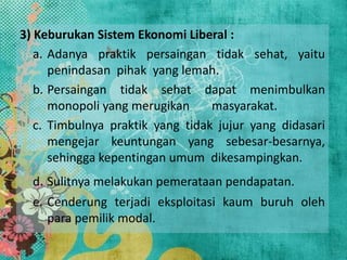 Sistem ekonomi | PPT