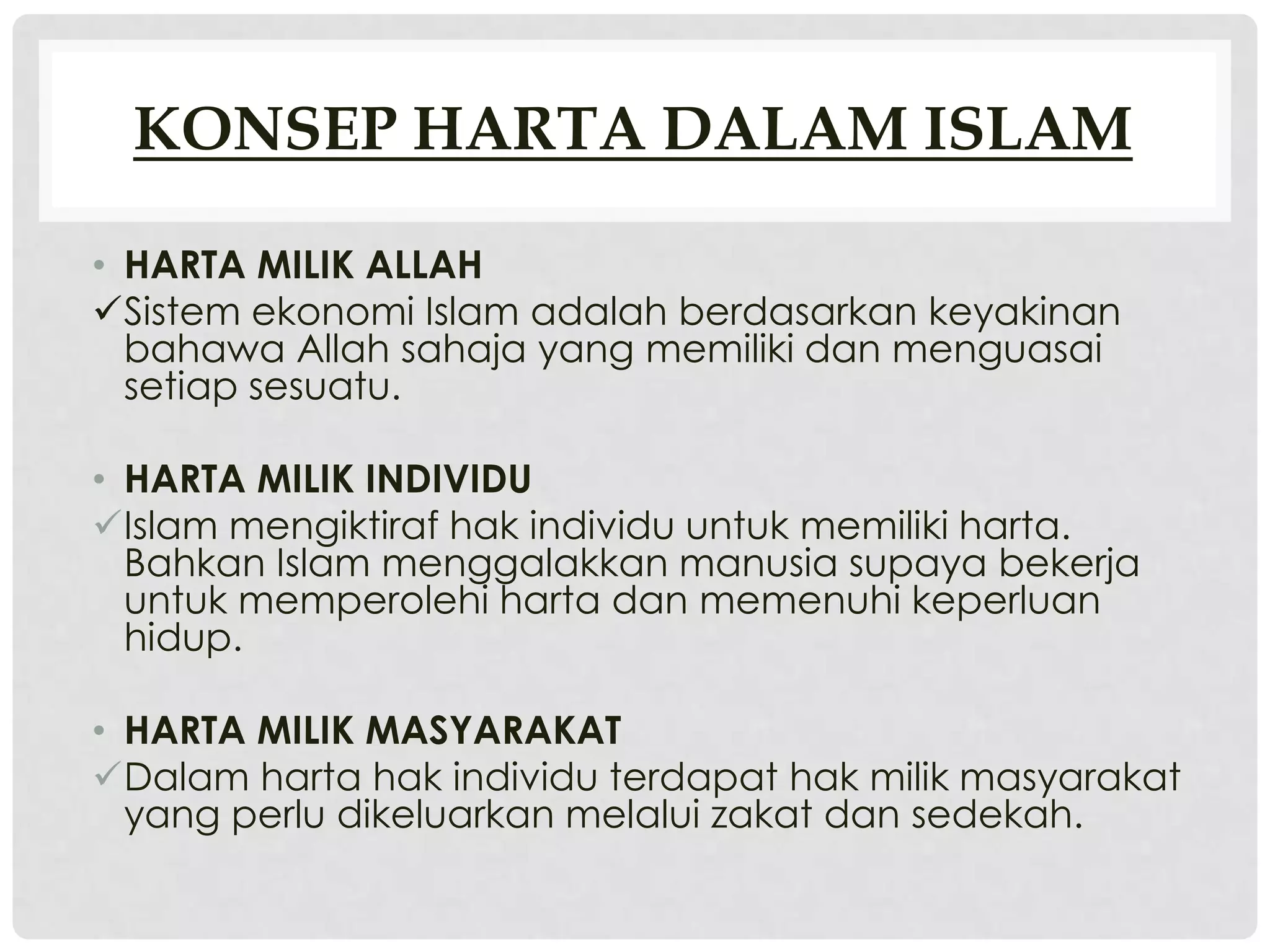 Institusi-Institusi Islam-Perbezaan Antara Sistem Ekonomi Islam Dengan ...