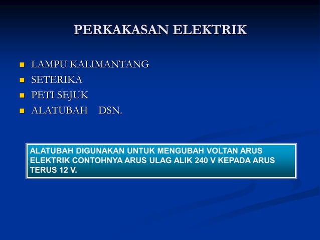Sistem elektrik | PPTX
