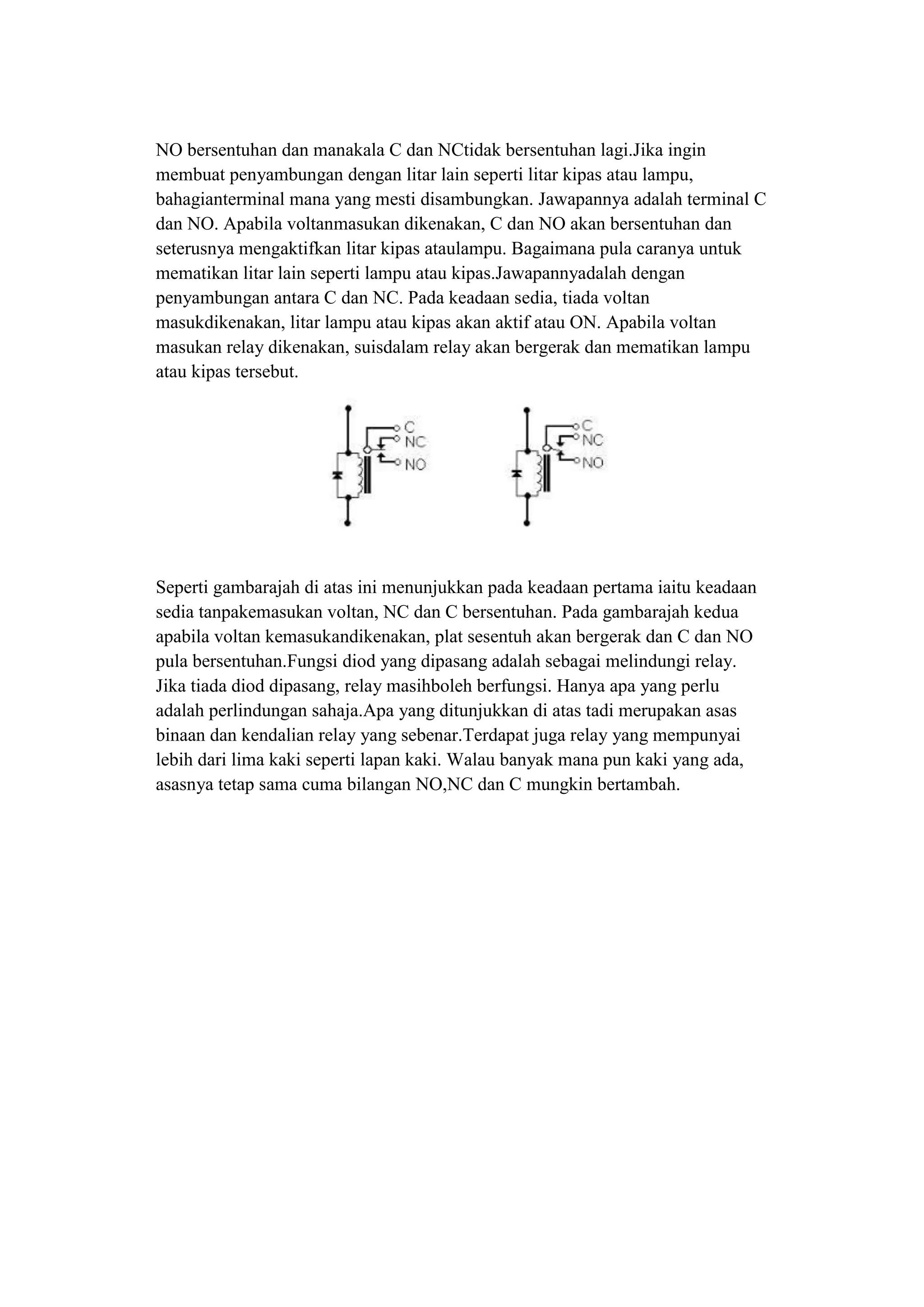 Sistem elektronik kenderaan | DOCX