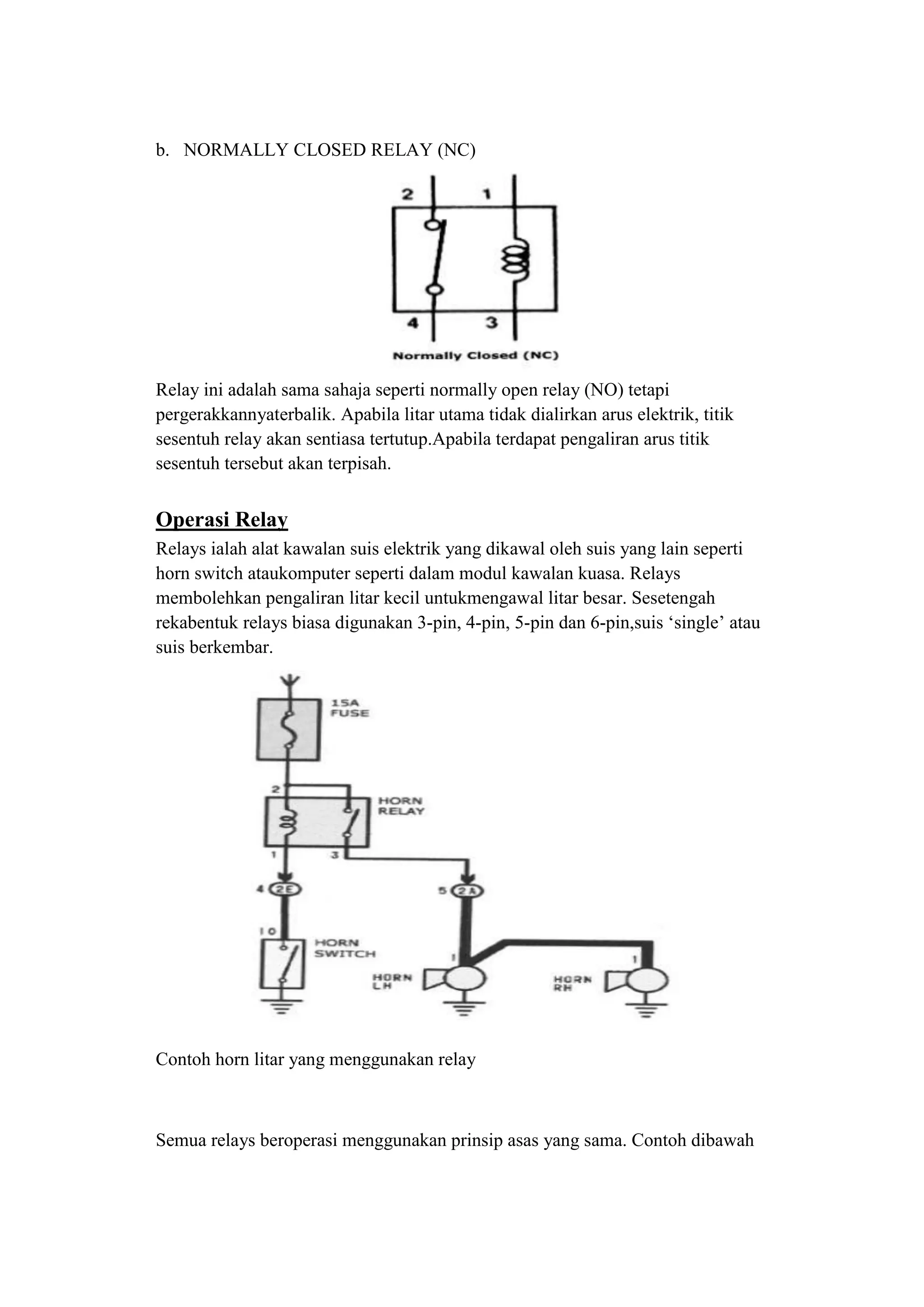 Sistem elektronik kenderaan | DOCX
