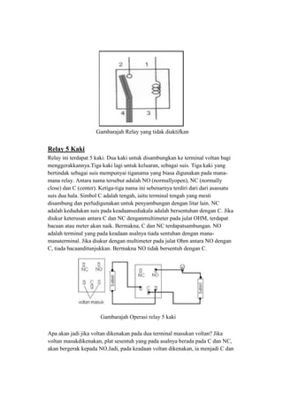Sistem elektronik kenderaan | DOCX