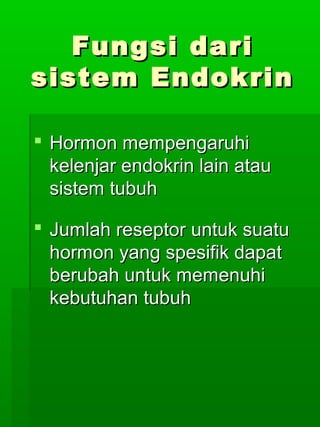 Sistem Endokrin | PDF
