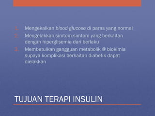 SISTEM ENDOKRINA - Terapi Insulin | PPT