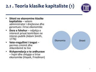 Armend Muja: Sistemet Ekonomike | PPTX