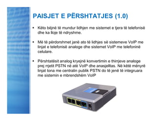 Sistemet VoIP | PDF