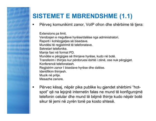 Sistemet VoIP | PDF