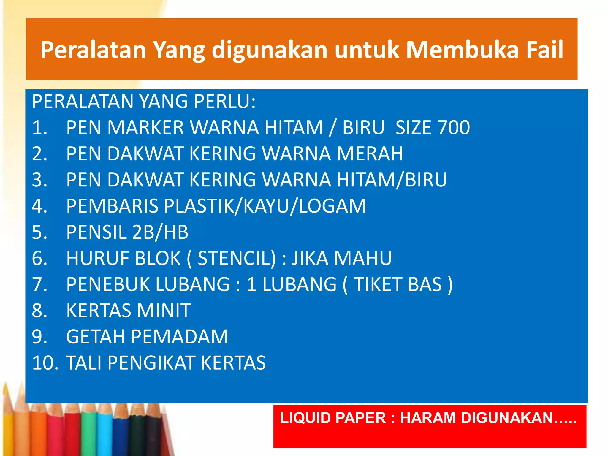 Sistem fail sekolah | PPTX