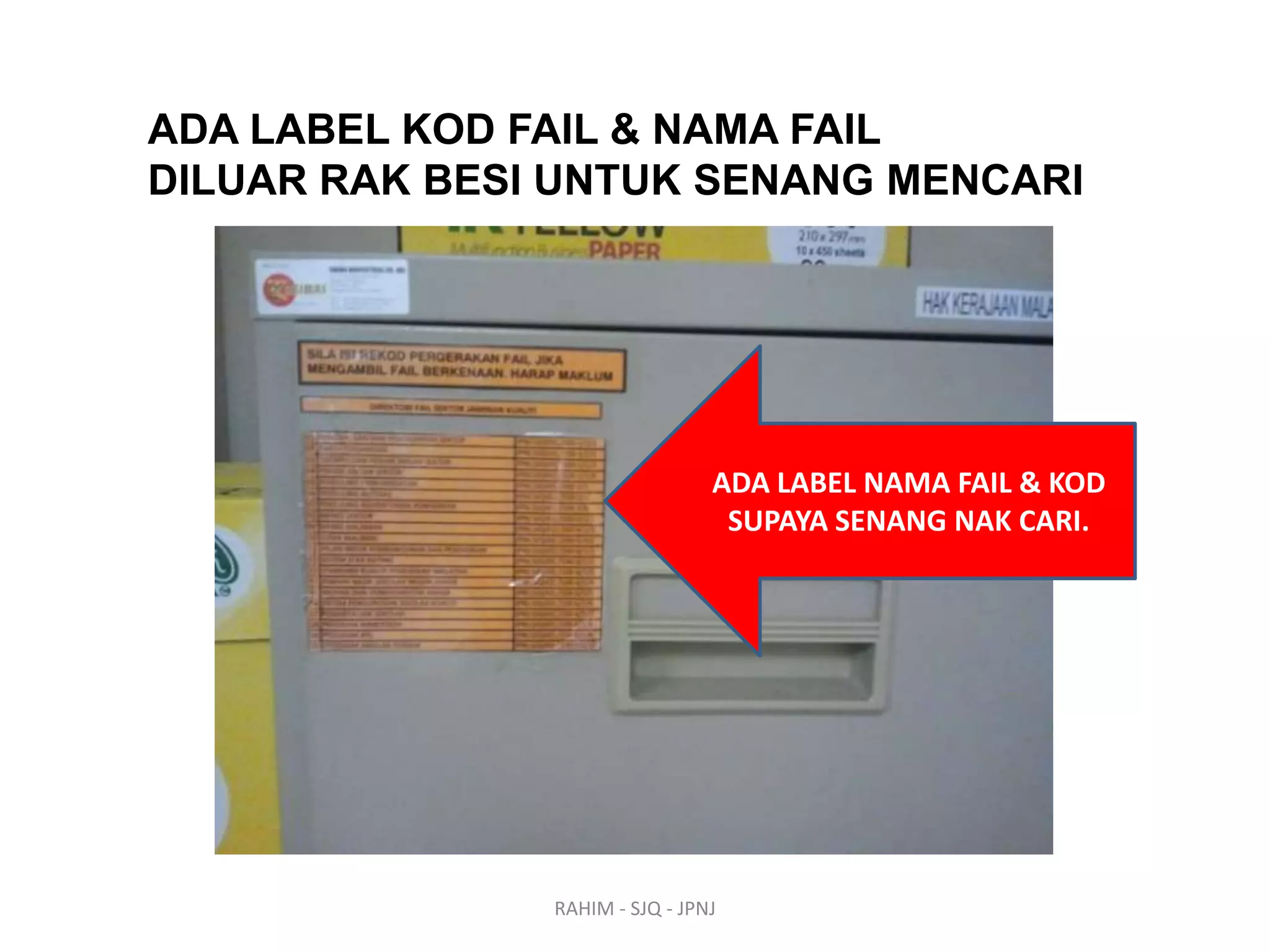 Sistem fail sekolah | PPTX