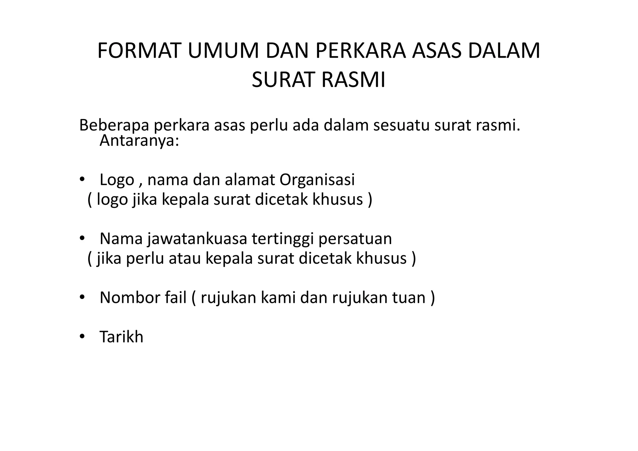 Sistem fail & surat menyurat | PDF