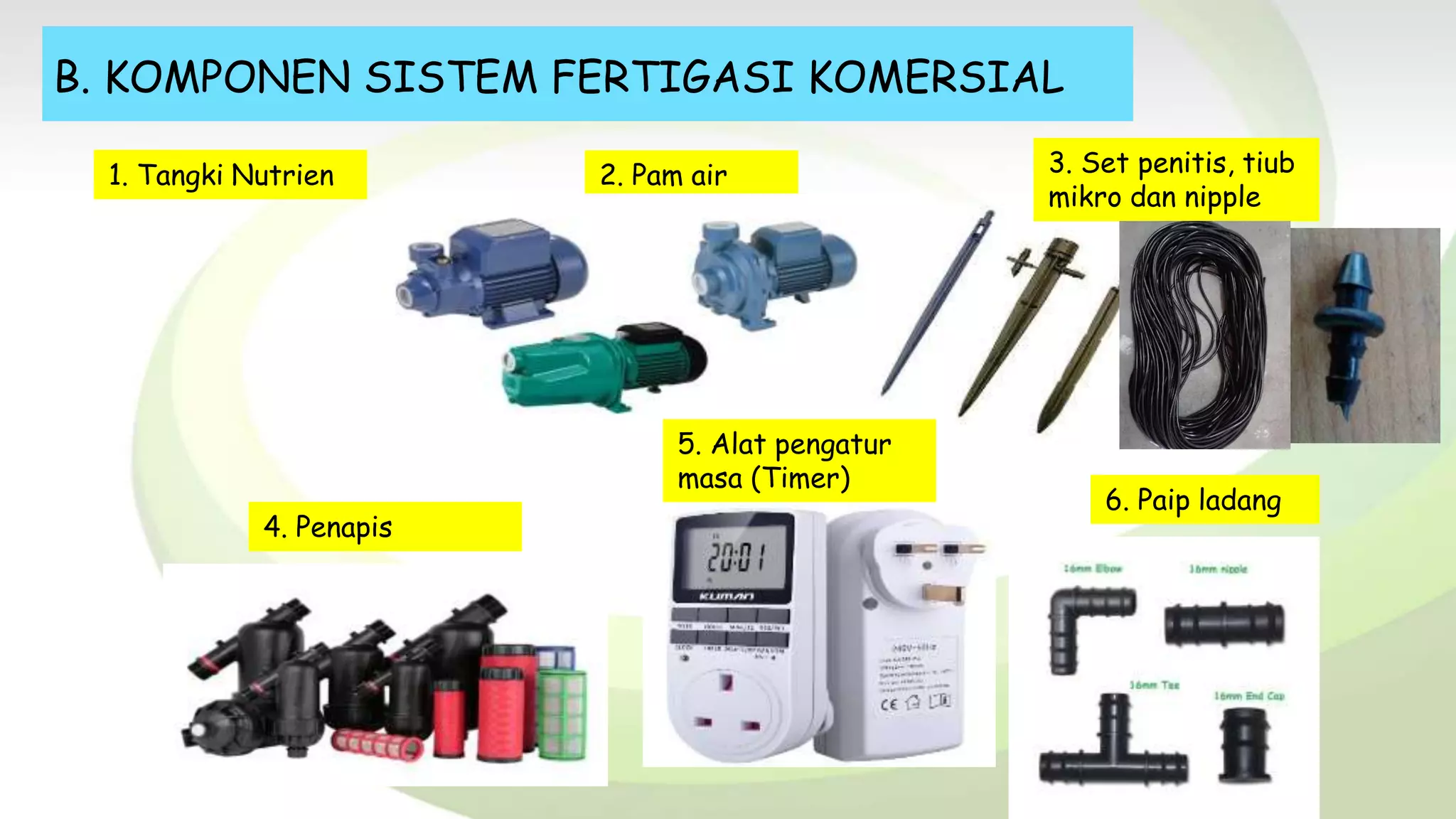 RBT TINGKATAN 1: BAB 5.1 Reka Bentuk Sistem Fertigasi RBT (Part 1) | PPTX