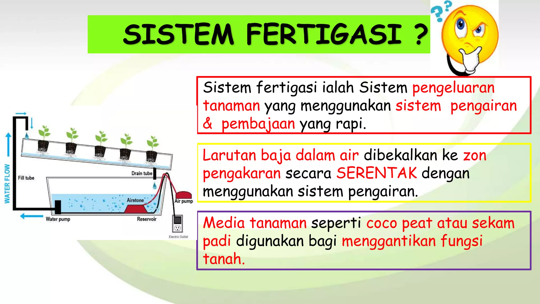 RBT TINGKATAN 1: BAB 5.1 Reka Bentuk Sistem Fertigasi RBT (Part 1) | PPTX