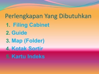 Sistem filing | PPTX