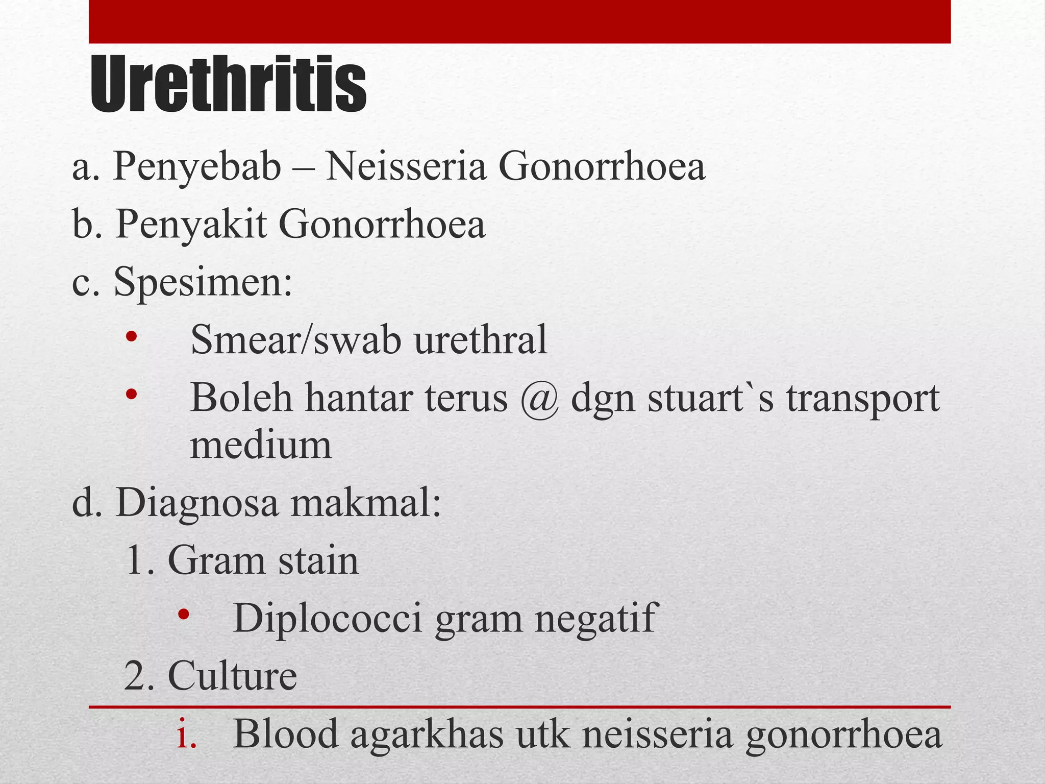 SISTEM GENITO URINARI - BAKTERIOLOGI | PPT