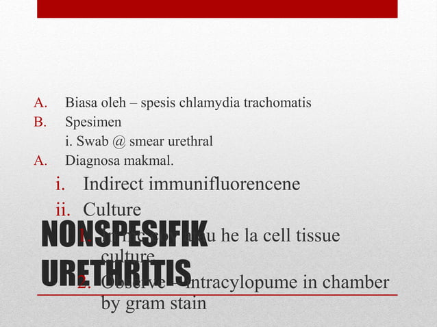 SISTEM GENITO URINARI - BAKTERIOLOGI | PPT
