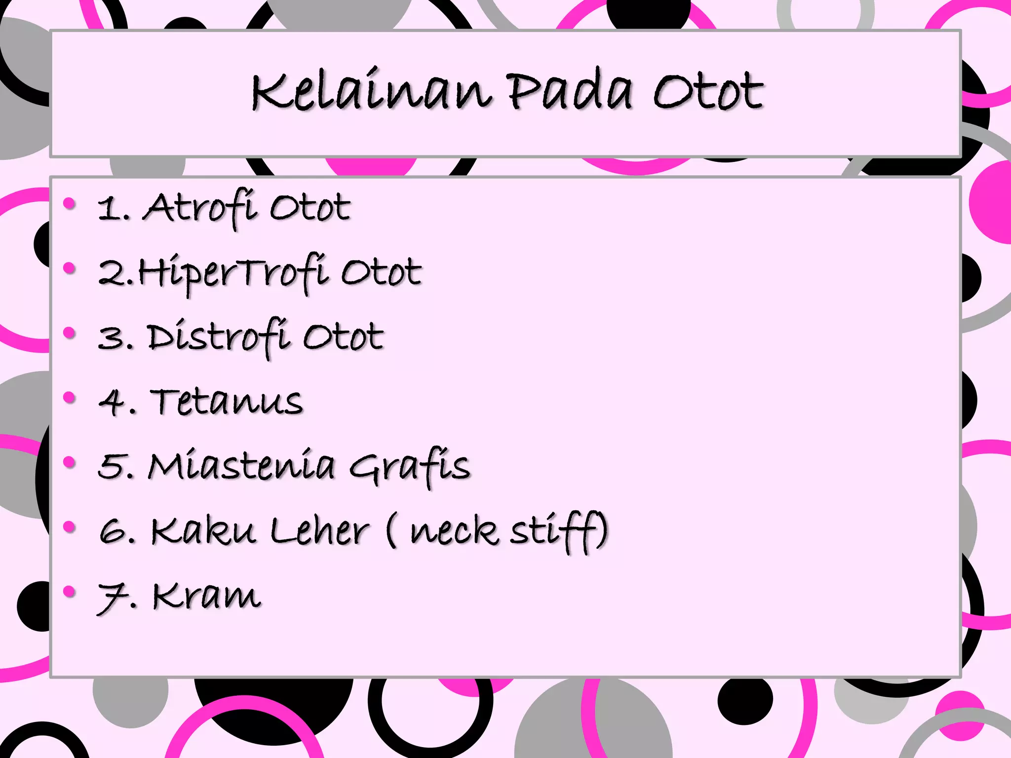 Sistem gerak | PPTX