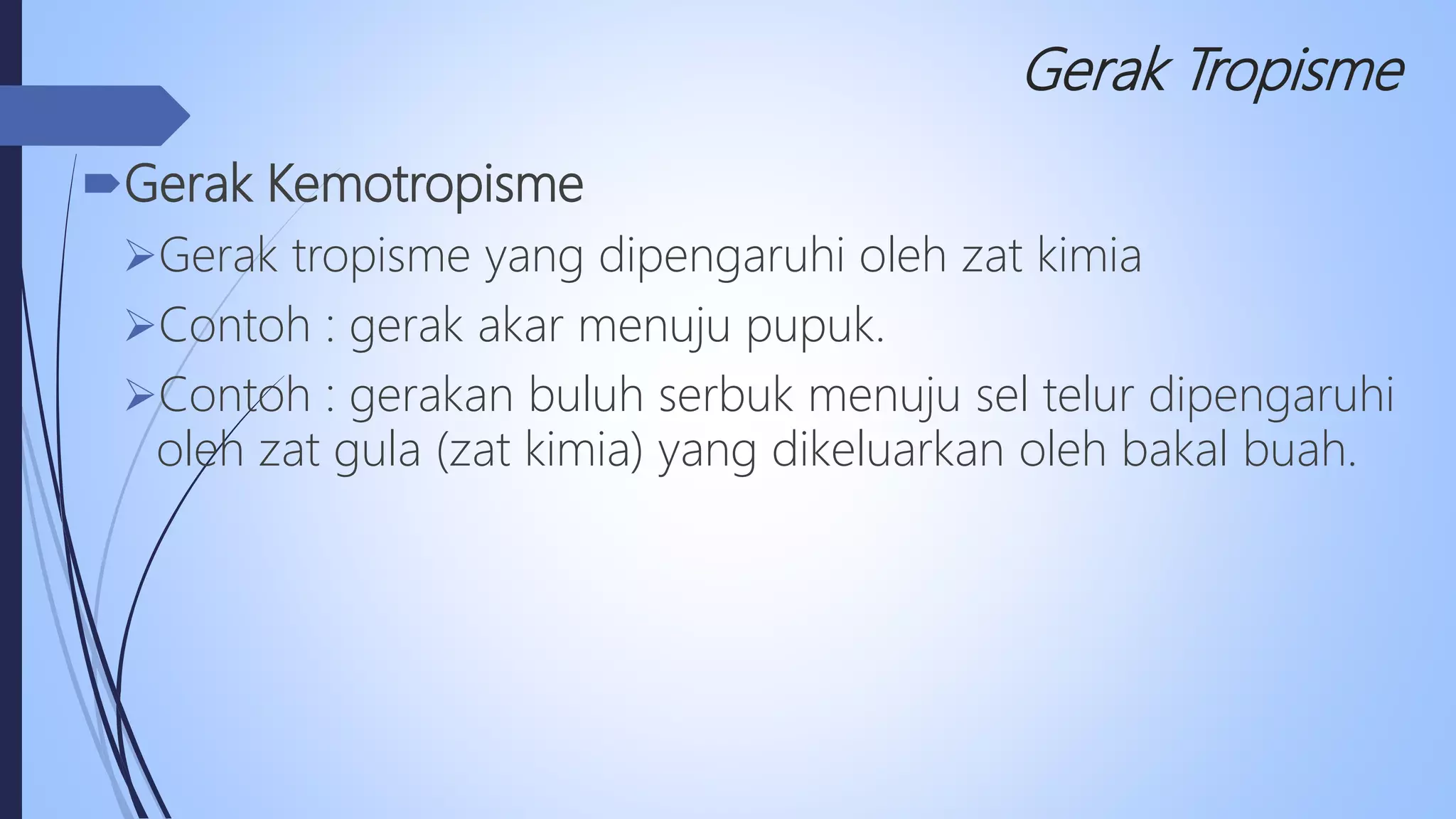 Sistem gerak pada tumbuhan | PPTX