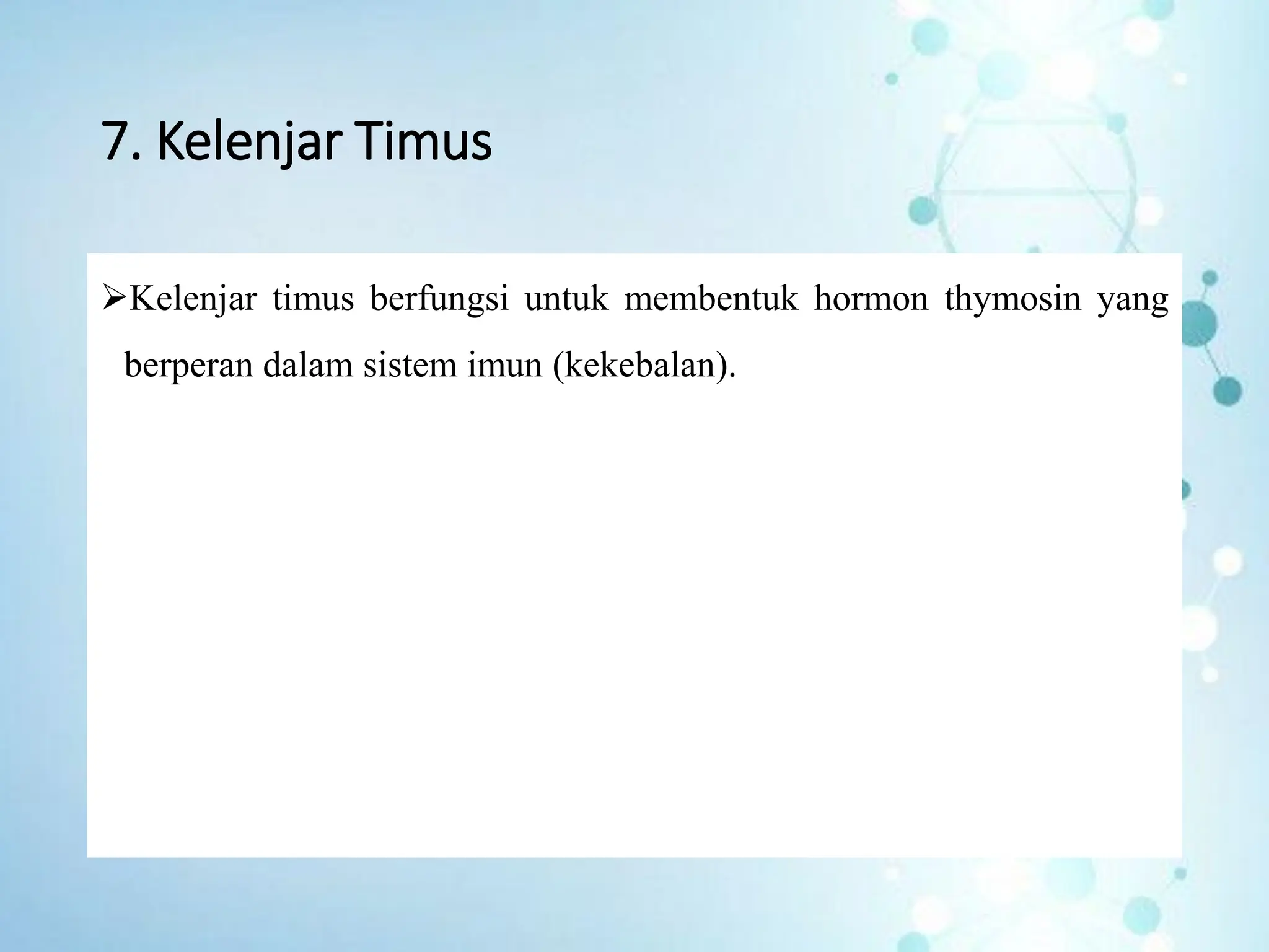 Sistem Hormon pada Manusia Mapel Biologi Kelas 11 | PDF