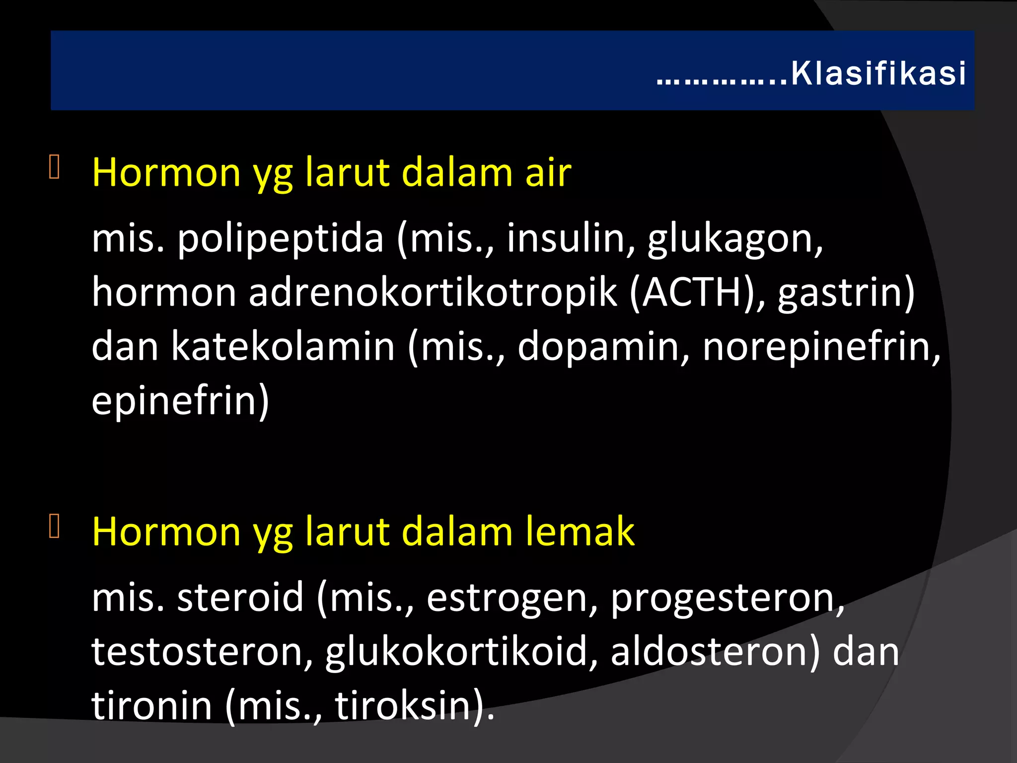 Sistem hormon | PPT
