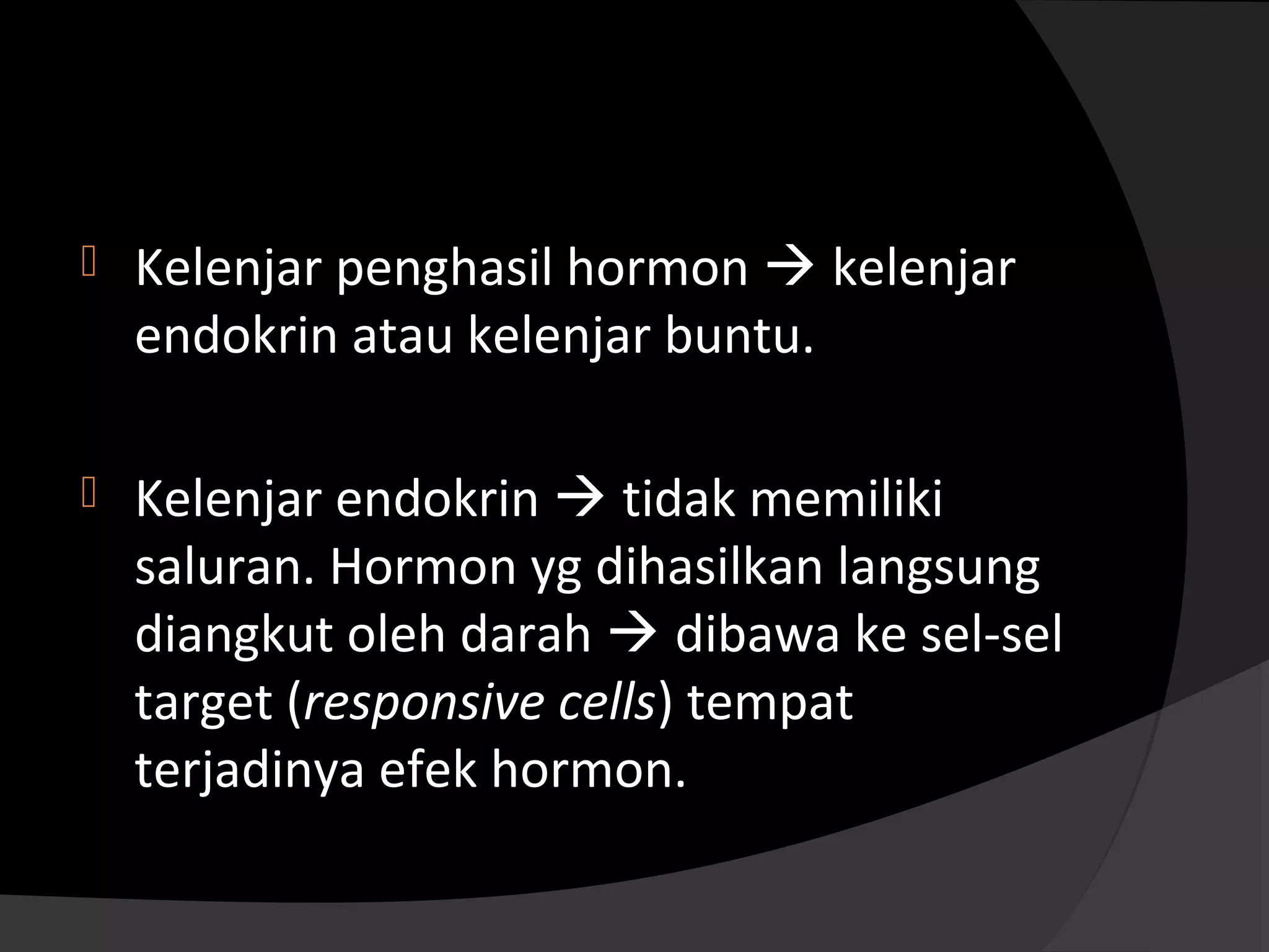 Sistem hormon | PPT