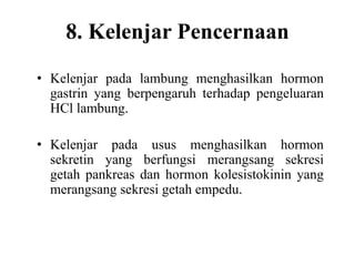 Sistem hormon manusia | PPTX
