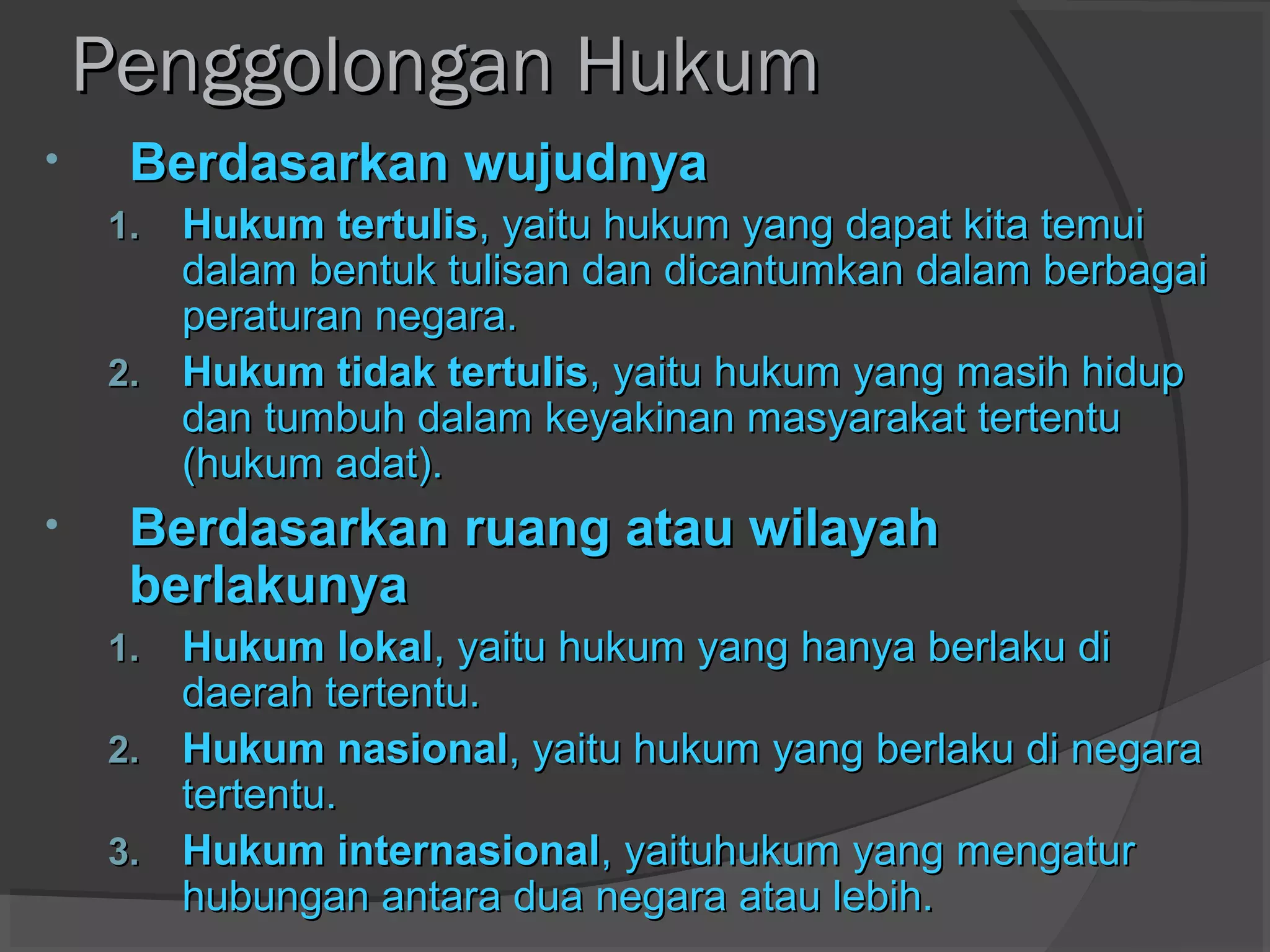 SISTEM HUKUM DAN PERADILAN NASIONAL | PPT
