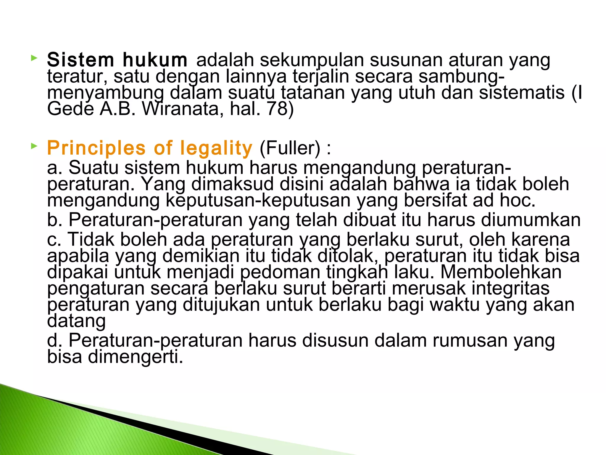 Sistem hukum adat | PPT
