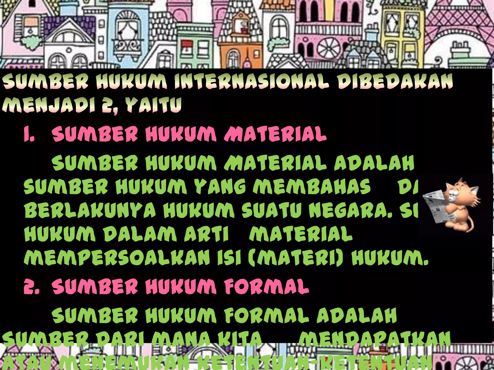 Sistem hukum dan peradilan internasional | PPTX