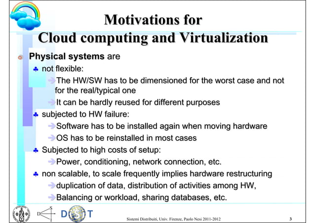 CLoud computing, virtualization, scalability, media computing, course | PDF