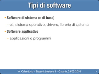 Sistemi lezione-ii | PPT