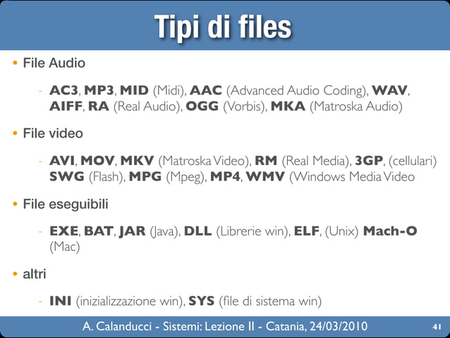 Sistemi lezione-ii | PPT