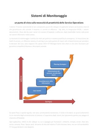 Sistemi di monitoraggio | DOCX