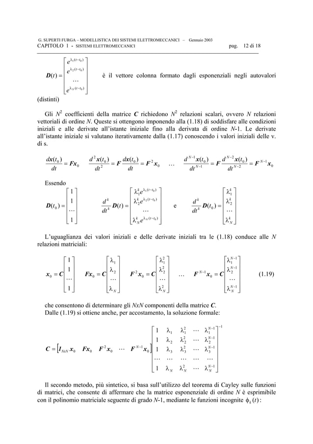 Sistemi elettromeccanici (1) | PDF