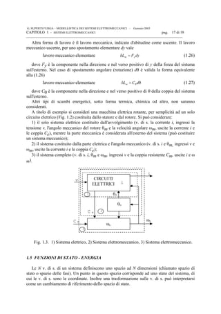 Sistemi elettromeccanici (1) | PDF