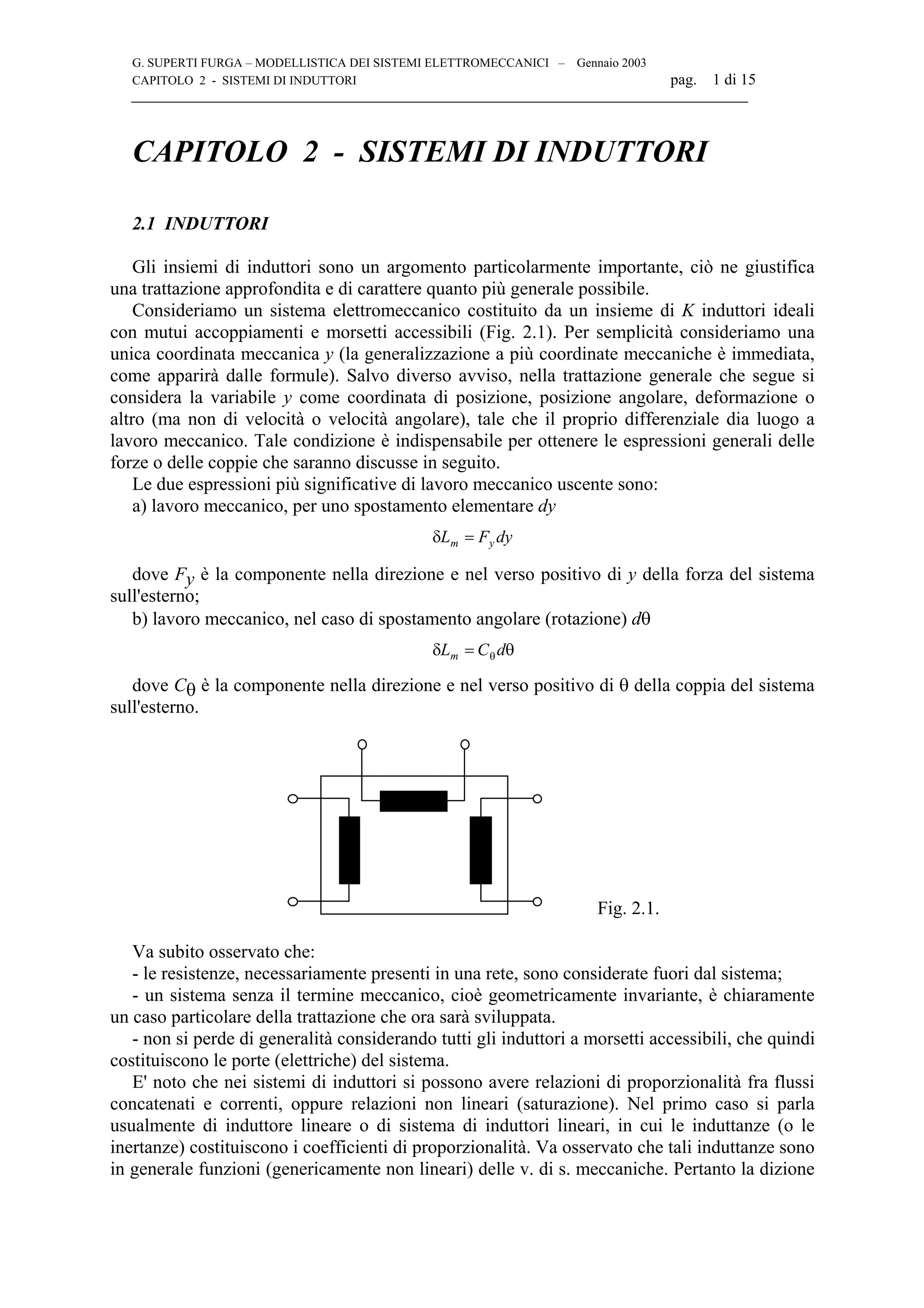 Sistemi elettromeccanici (2) | PDF