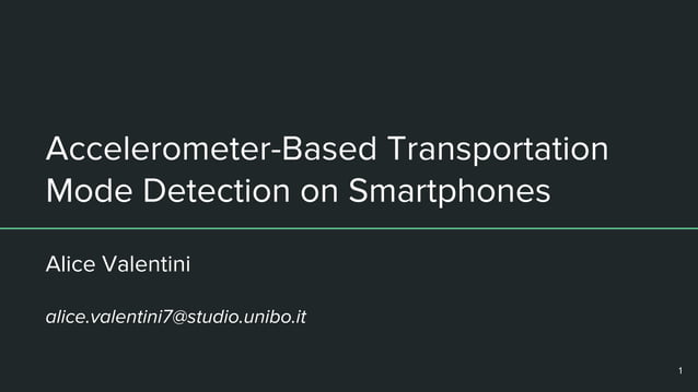 Accelerometer Based Transportation Mode Detection Pdf Auto Navigation Systems Auto Technology
