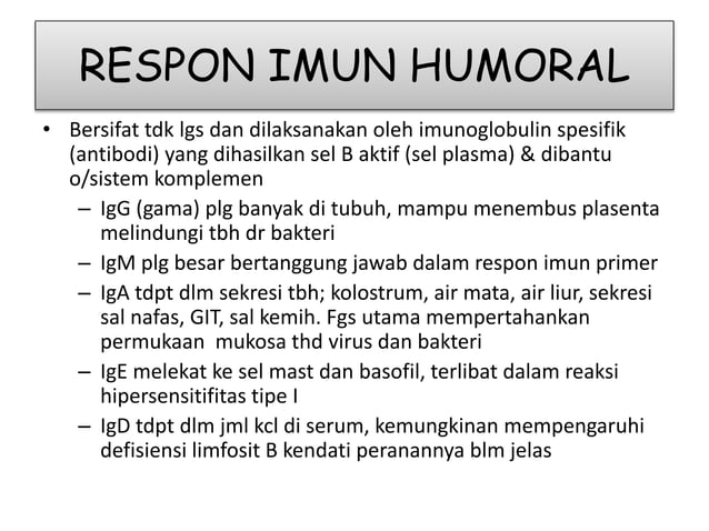 anatomi fisiologi sistem imunologi dan ketahanan tubuh | PPT
