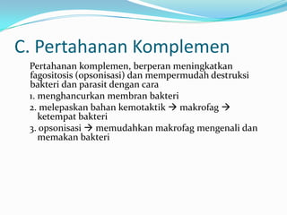 Sistem imunitas bawaan (non spesifik respon) | PPTX