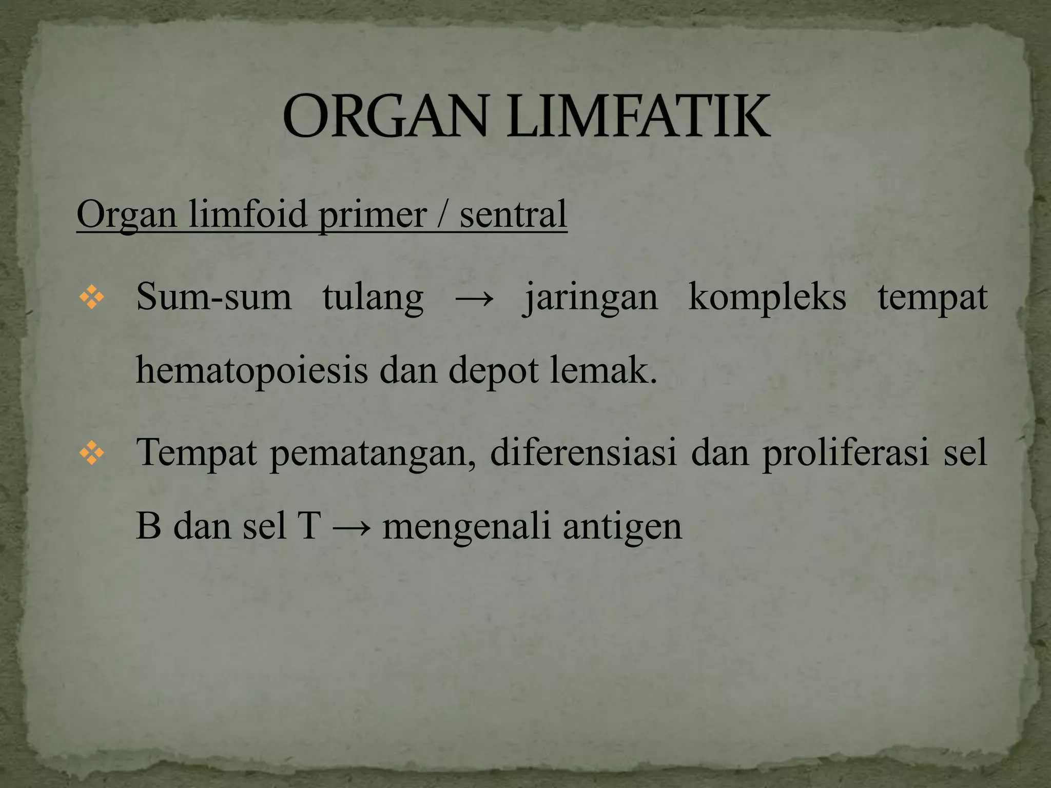 Sistem imun spesifik | PPTX