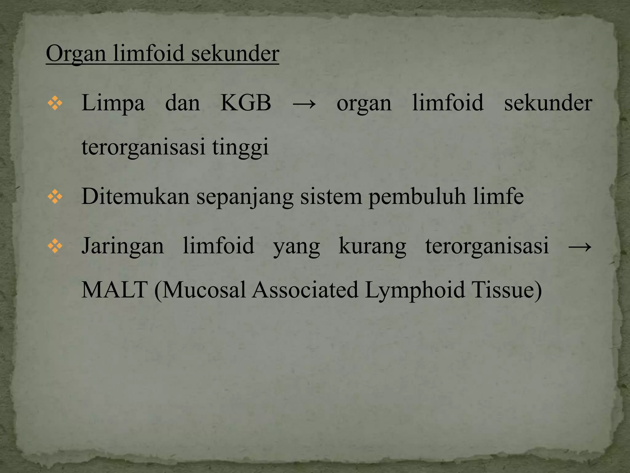 Sistem imun spesifik | PPTX