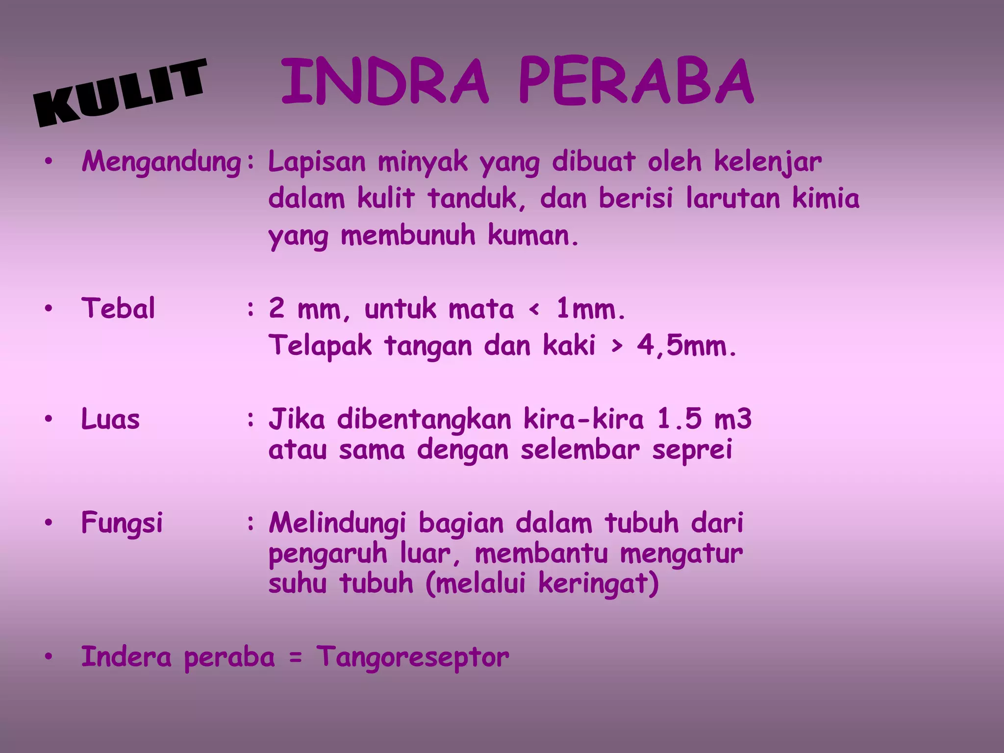 Sistem indera | PPT